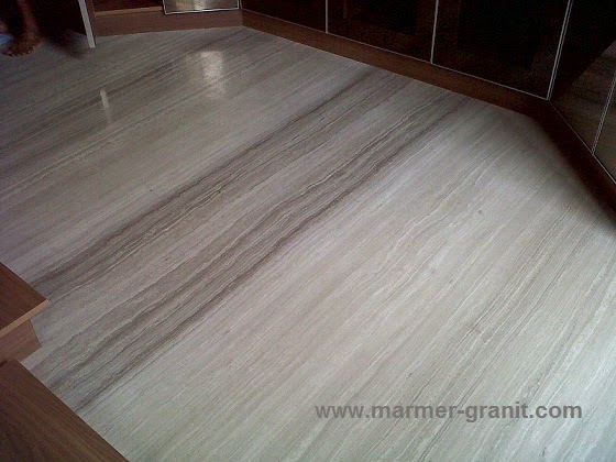 Flooring by Serpeggiante Grey Marmer ~ Marble Granite